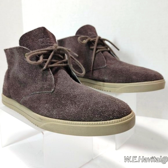 Clae | Shoes | Clae Strayhornunlined Umber Suede Mens Premium Casual ...